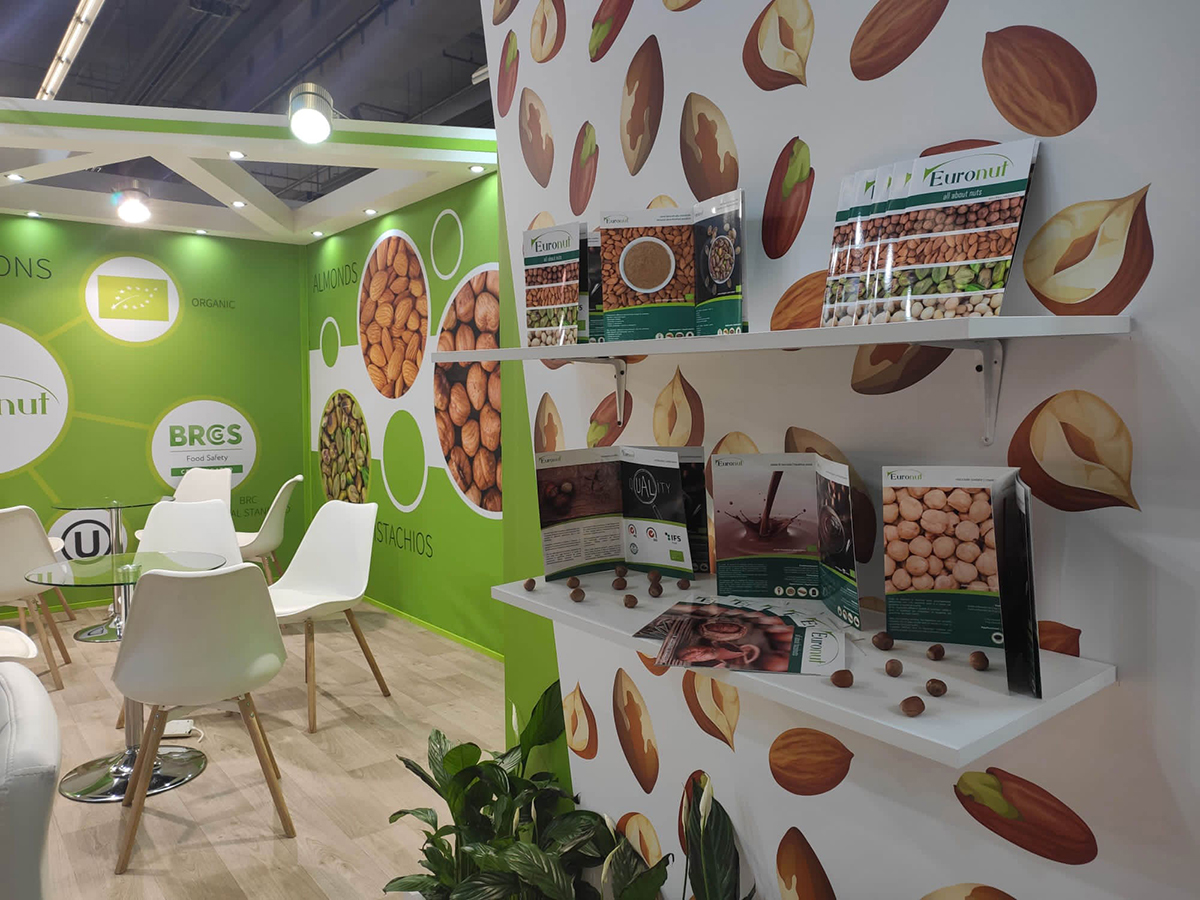 ALLESTIMENTO STAND FIERISTICO | Food ingredients Europe | Euronut