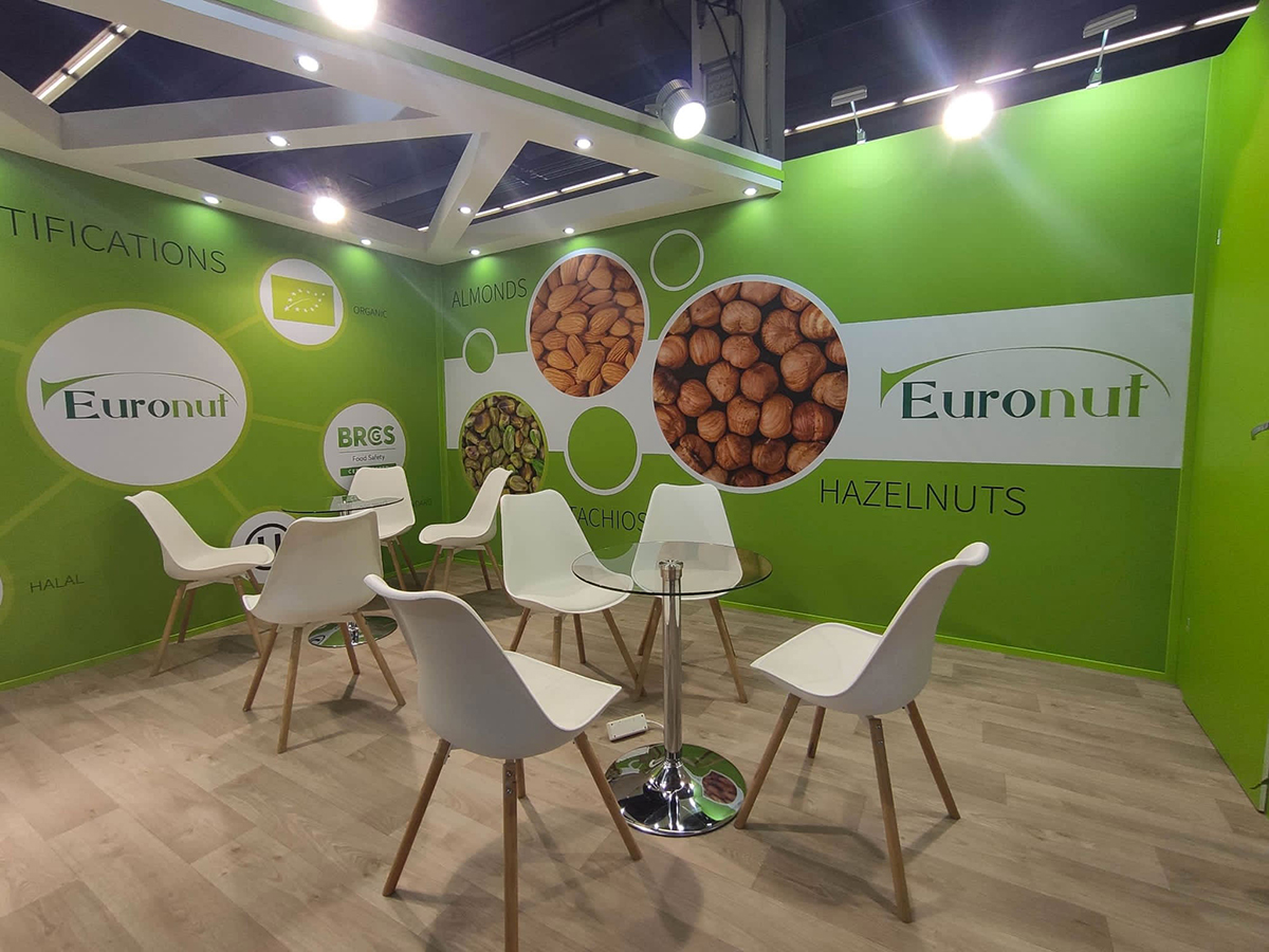 ALLESTIMENTO STAND FIERISTICO | Food ingredients Europe | Euronut