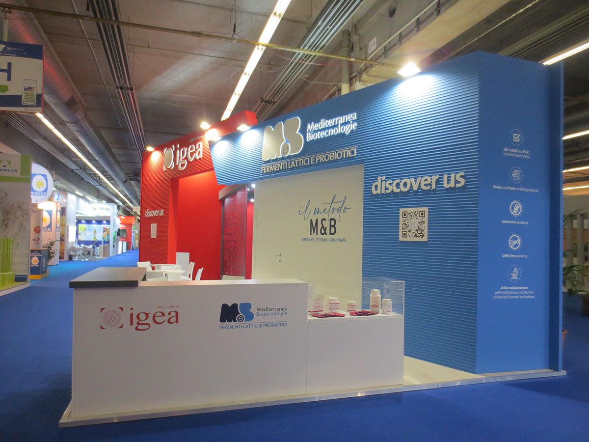 ALLESTIMENTO STAND FIERISTICO | Food ingredients Europe | Igea