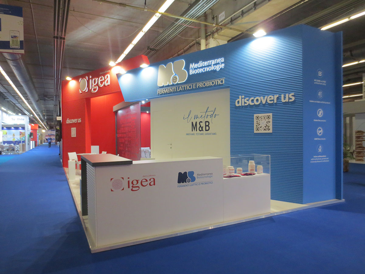 ALLESTIMENTO STAND FIERISTICO | Food ingredients Europe | Igea