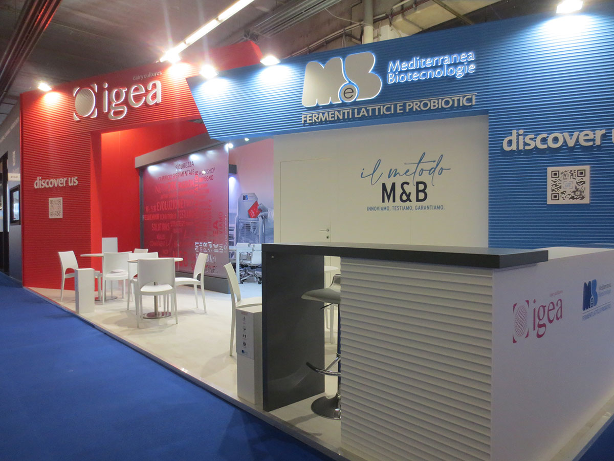 ALLESTIMENTO STAND FIERISTICO | Food ingredients Europe | Igea