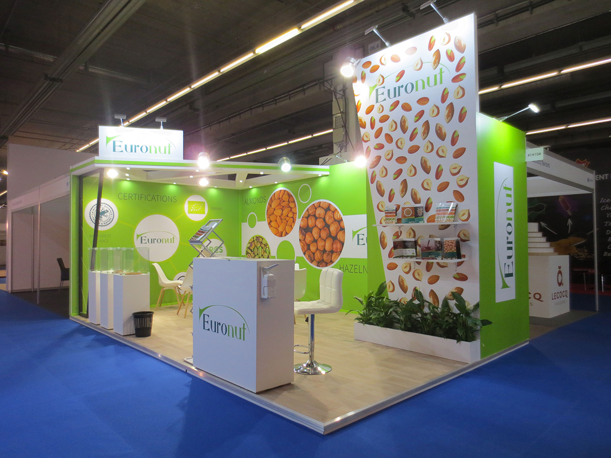 ALLESTIMENTO STAND FIERISTICO | Food ingredients Europe | Euronut