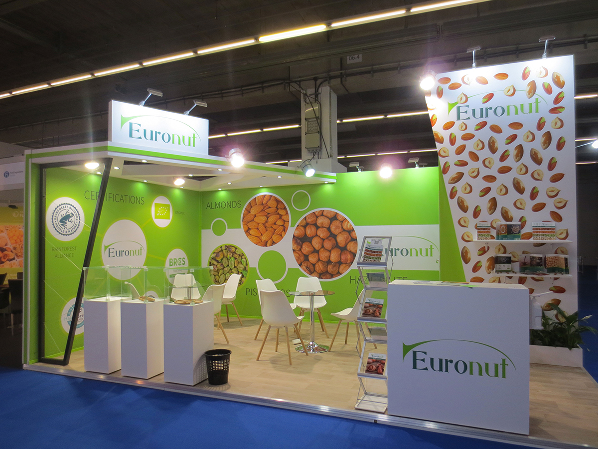 ALLESTIMENTO STAND FIERISTICO | Food ingredients Europe | Euronut