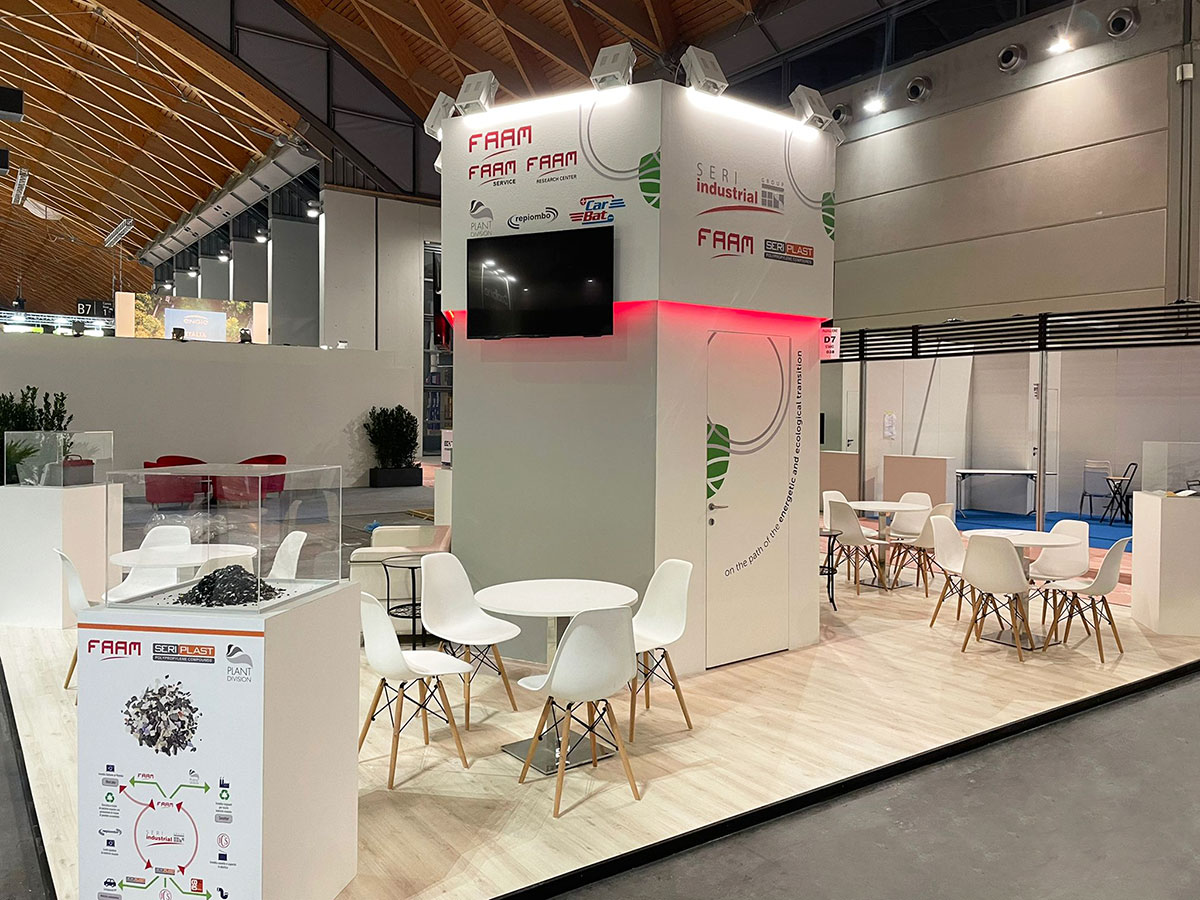 ALLESTIMENTO STAND FIERISTICO | Ecomondo | Seri