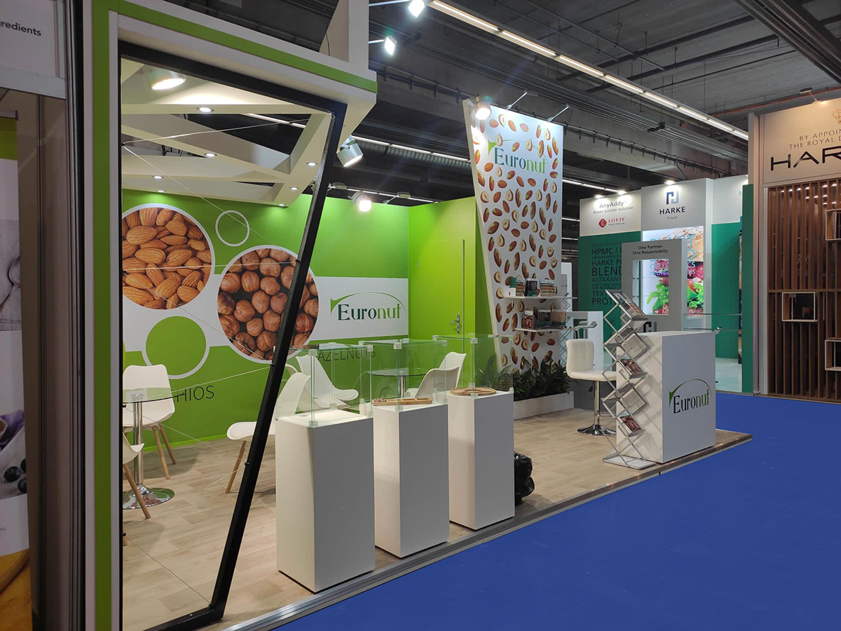 ALLESTIMENTO STAND FIERISTICO | Food ingredients Europe | Euronut