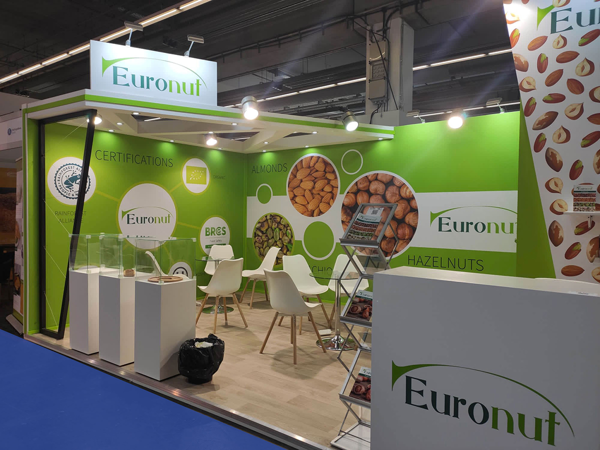 ALLESTIMENTO STAND FIERISTICO | Food ingredients Europe | Euronut